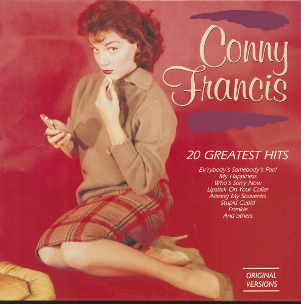 Connie Francis LP: 20 Greatest Hits (LP) - Bear Family Records Connie Francis LP: 20 Greatest Hits (LP) - Bear Family Records