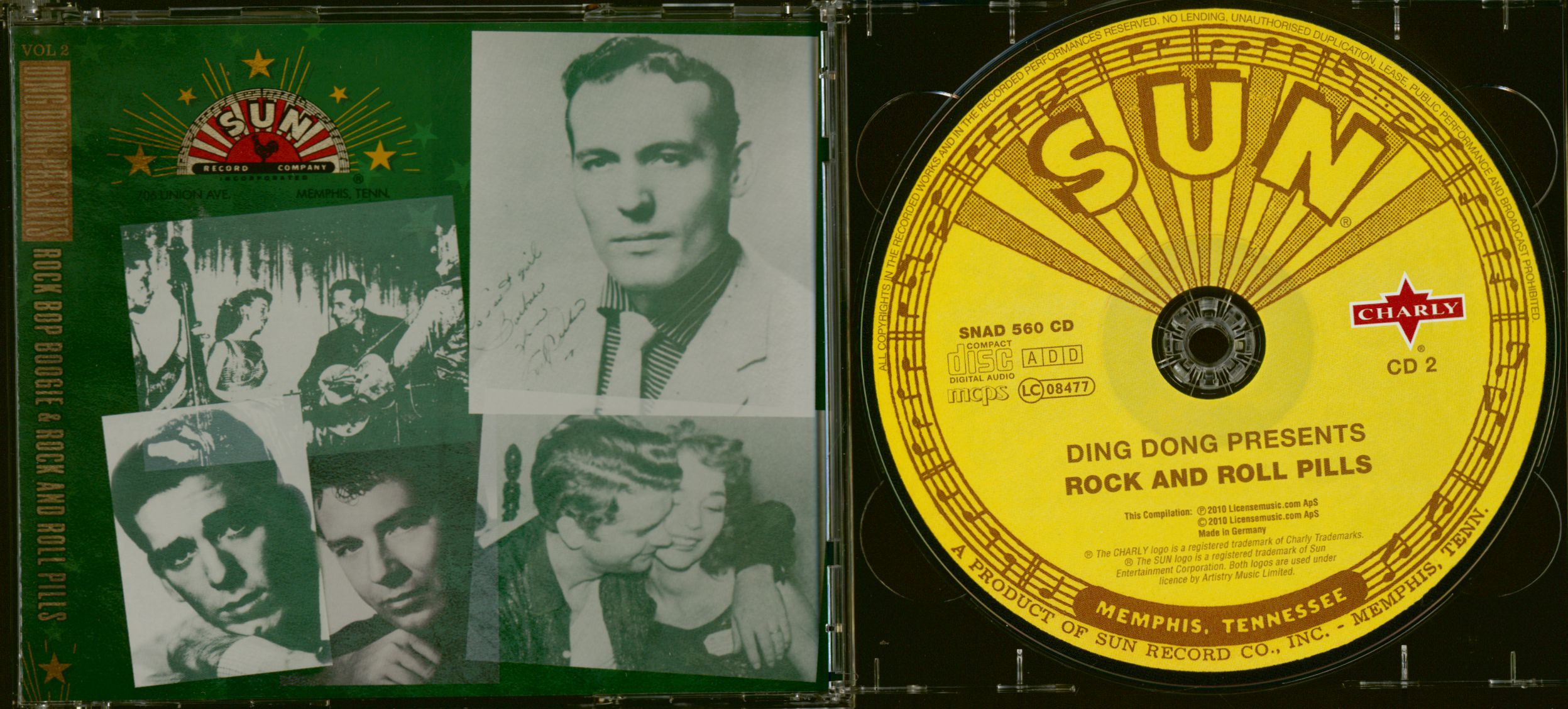 Various CD: Ding Dong Presents Vol.2: Rock Bop Boogie - Rock & Roll ...
