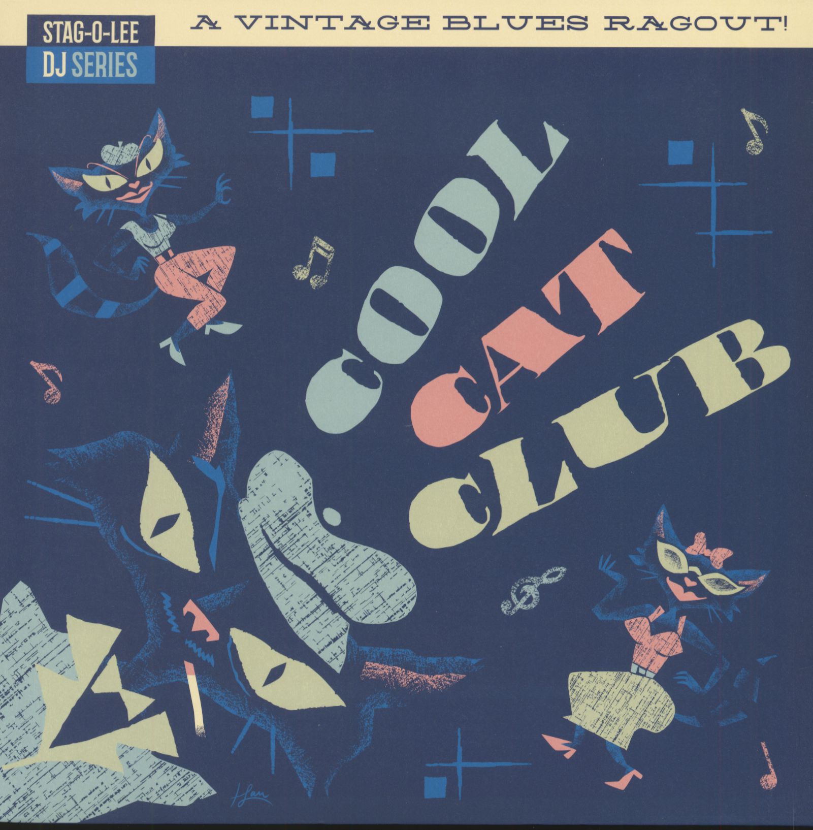 Various LP: Cool Cat Club - Stag-O-Lee DJ Series Vol.3 (2-LP) - Bear ...