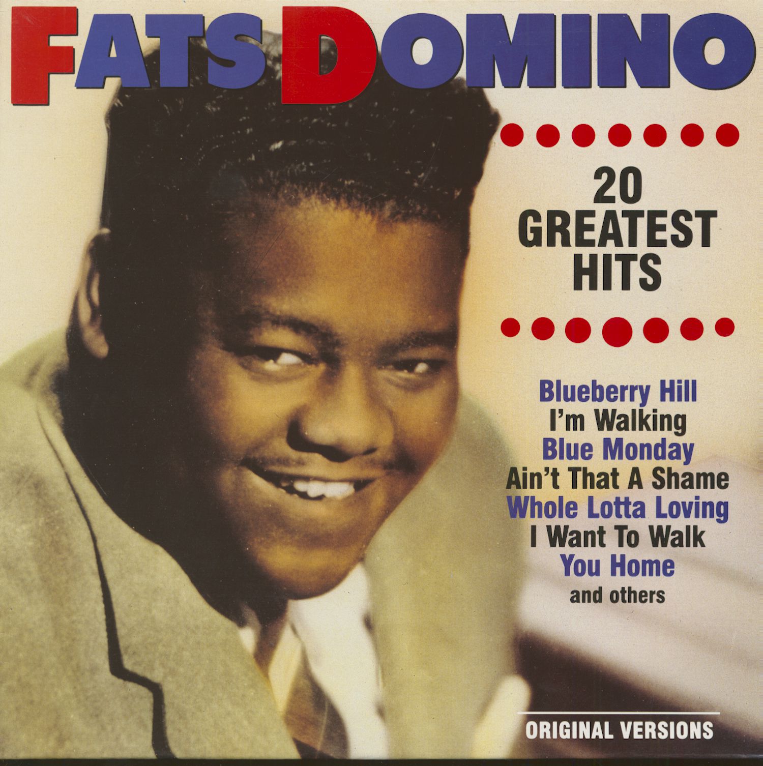 Fats Domino LP: 20 Greatest Hits (LP) - Bear Family Records Fats Domino LP: 20 Greatest Hits (LP) - Bear Family Records